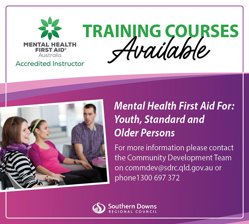 Mental Health First Aid Training - Stanthorpe - Southern Downs Regional ...