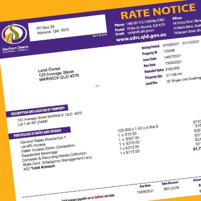 Property Rates and Charges - Southern Downs Regional Council
